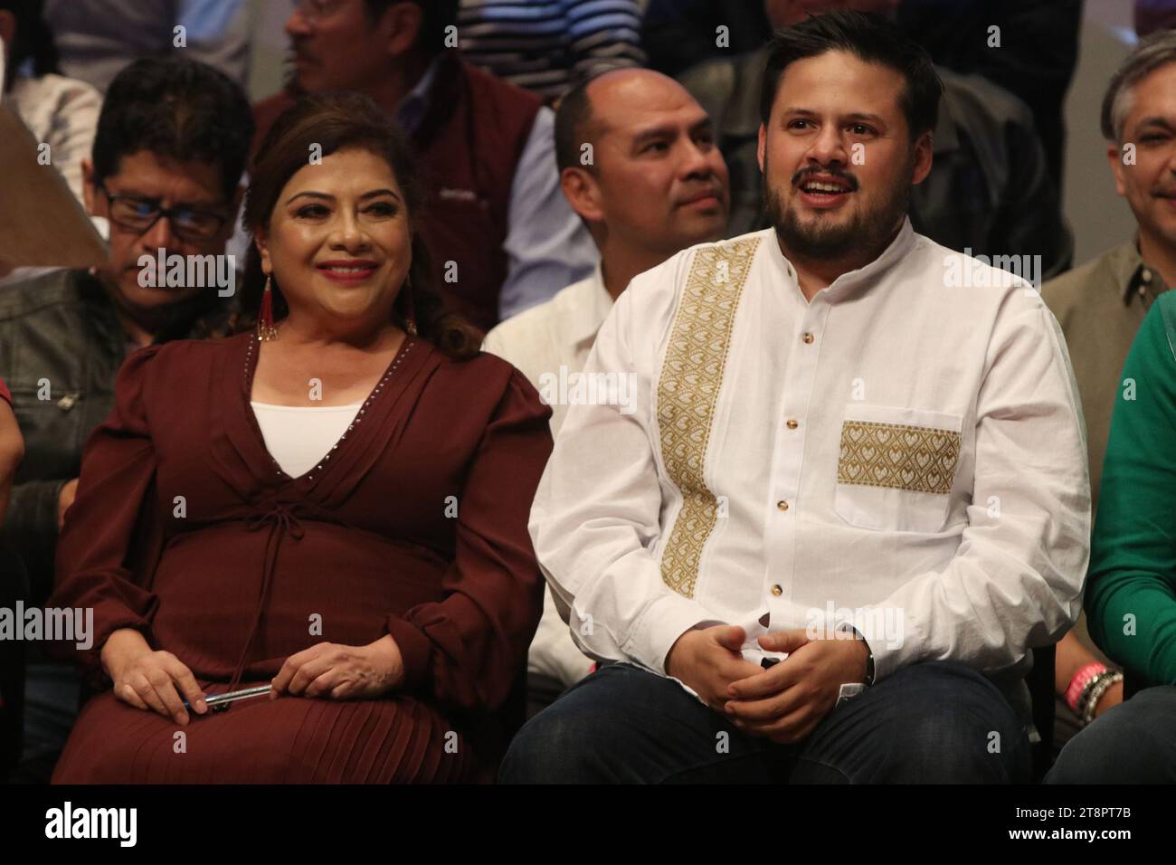 Mexico City, Mexico. 20th Nov, 2023. SebastiÃ¡n RamÃ-rez, leader of the ...