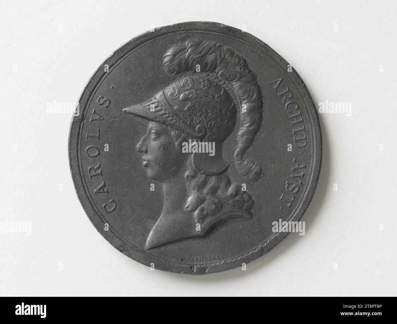 The Archduke Charles (1771-1847), 1799, Baldenbach, Peter, Medal ...