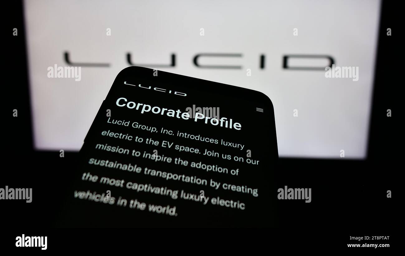 Lucid air electric vehicle hi-res stock photography and images - Alamy