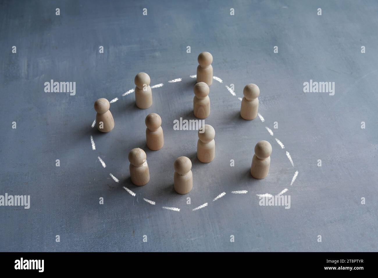 Gather people into one team. Sort people by common interests and ...