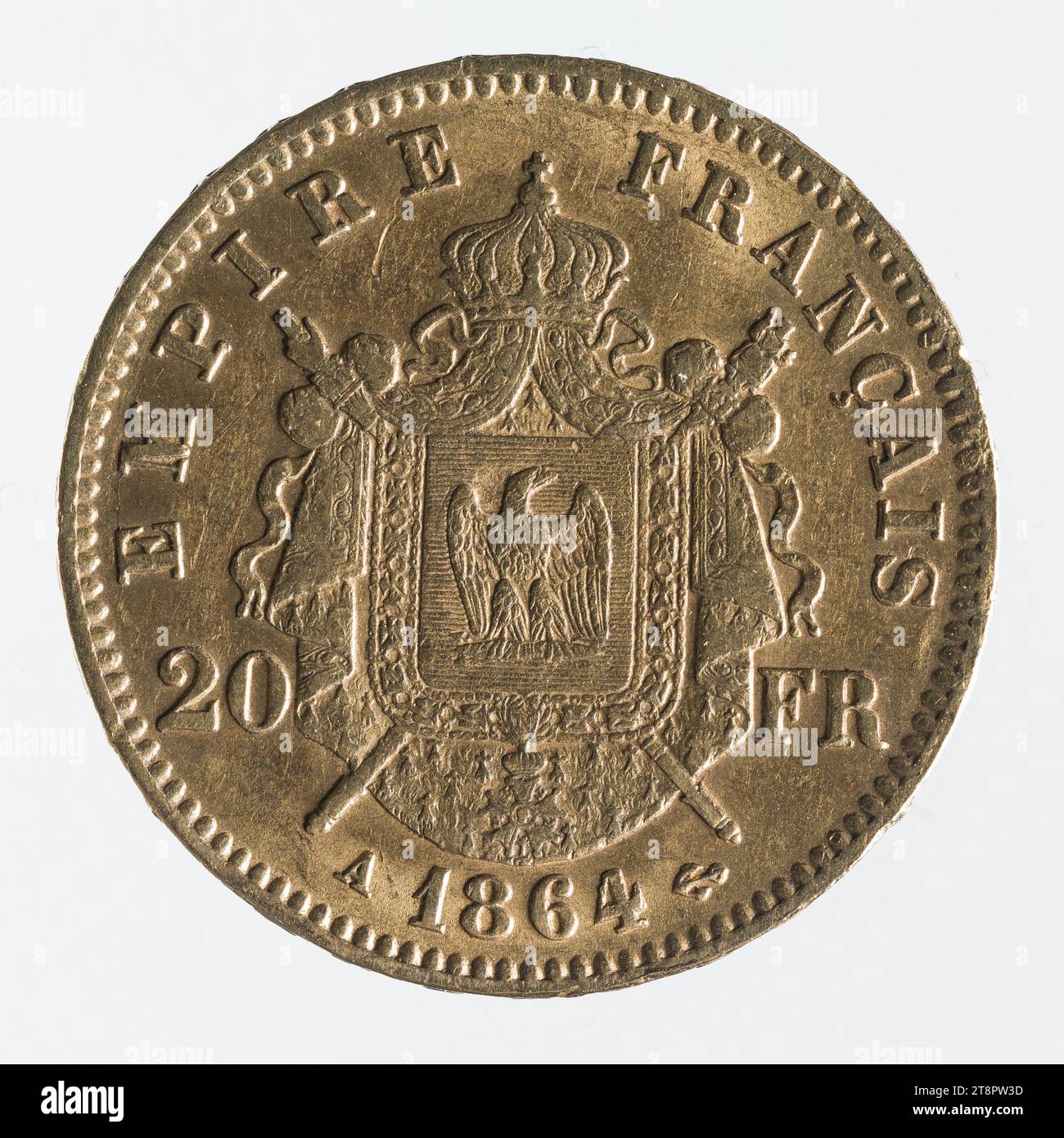Napoleon 1864 20 francs hi-res stock photography and images - Alamy
