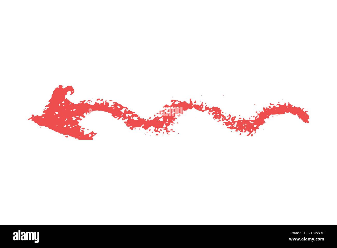 crayon emphasis arrow. Hand drawn red charcoal symbols for hand drawn ...