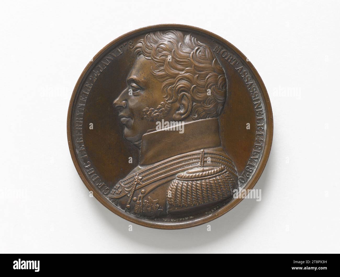 Assassination of the Duke of Berry, February 14, 1820, Barre, Jacques ...