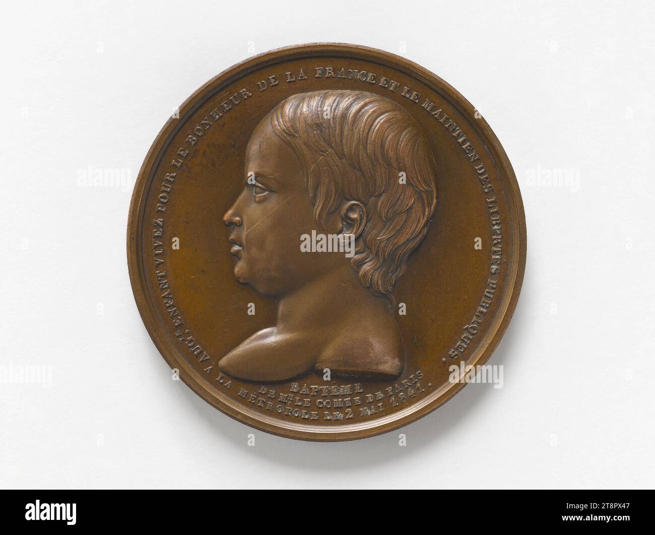 Baptism of the Count of Paris, May 2, 1841, Barre, Jacques-Jean ...