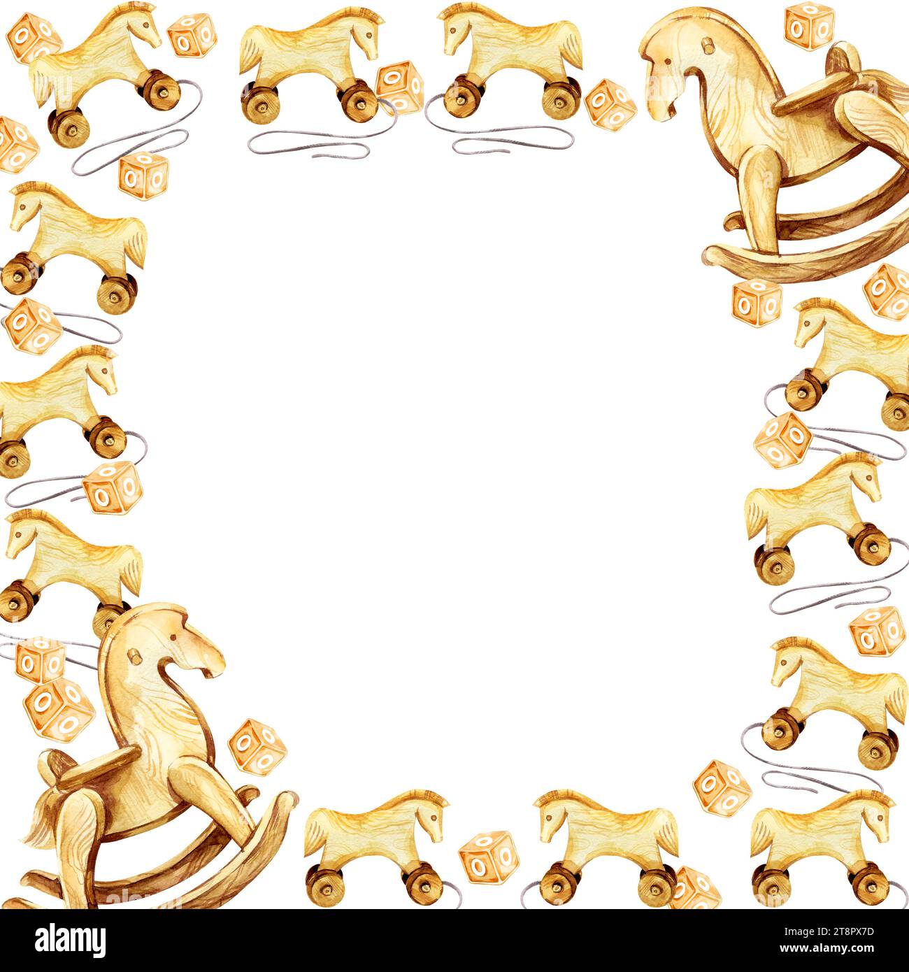 Rocking horse clipart hi-res stock photography and images - Alamy