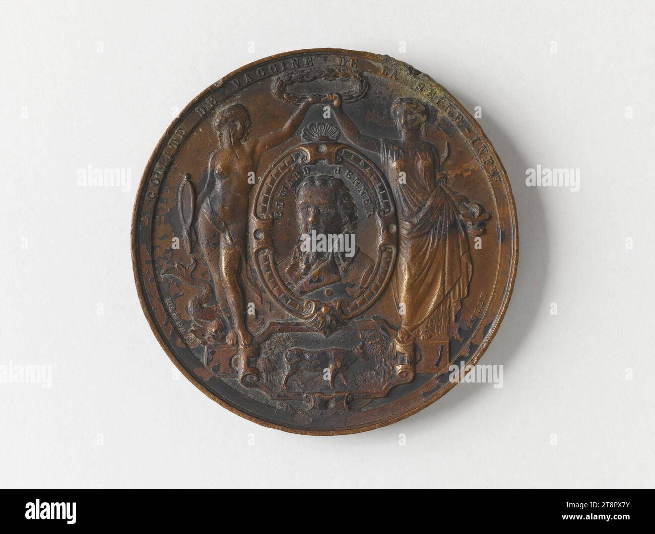 Edward Jenner (1749-1823), member of the Royal Society, English ...