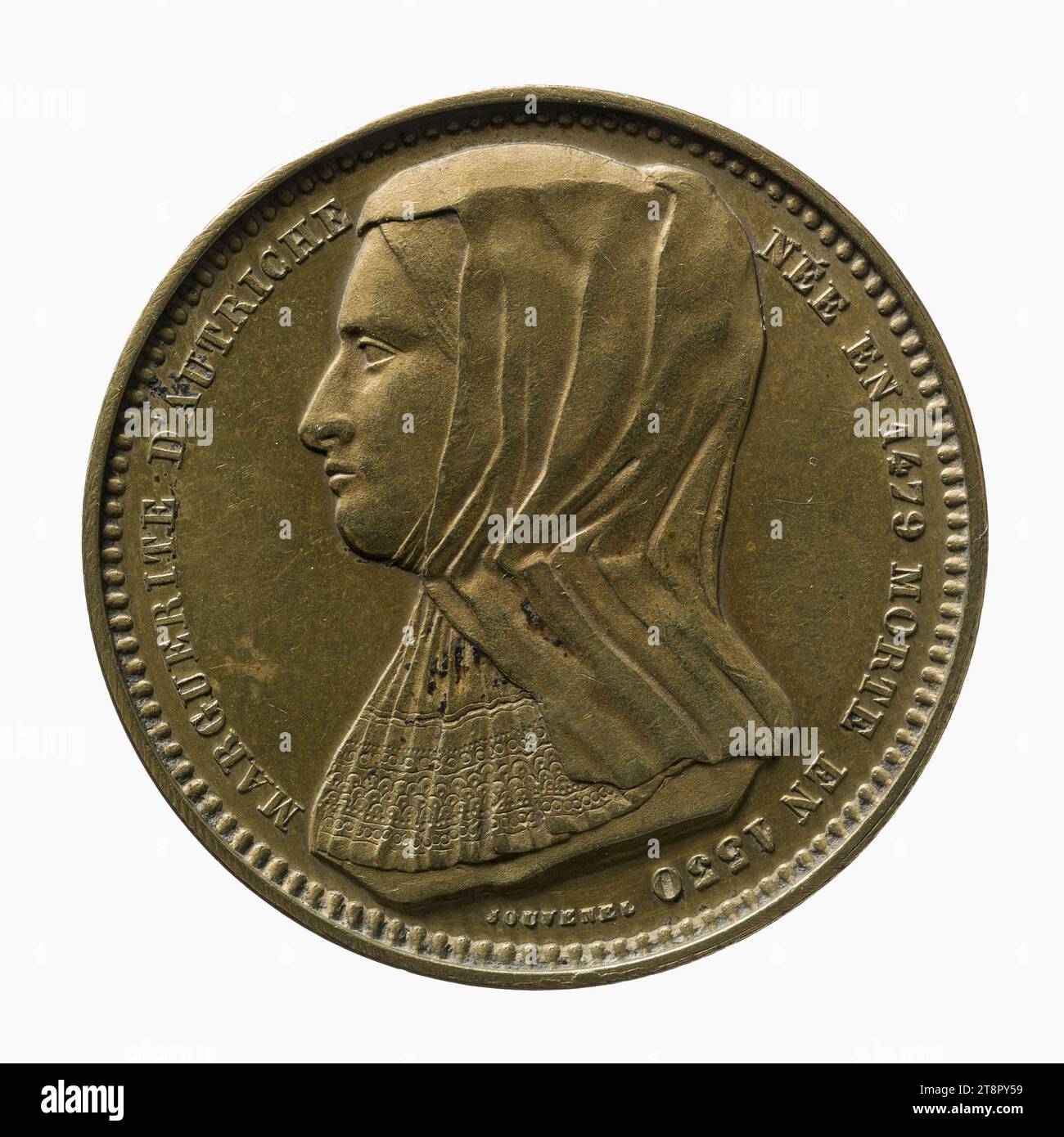 Marguerite of Austria (1479-1550), 19th century, Jouvenel, Adolphe ...