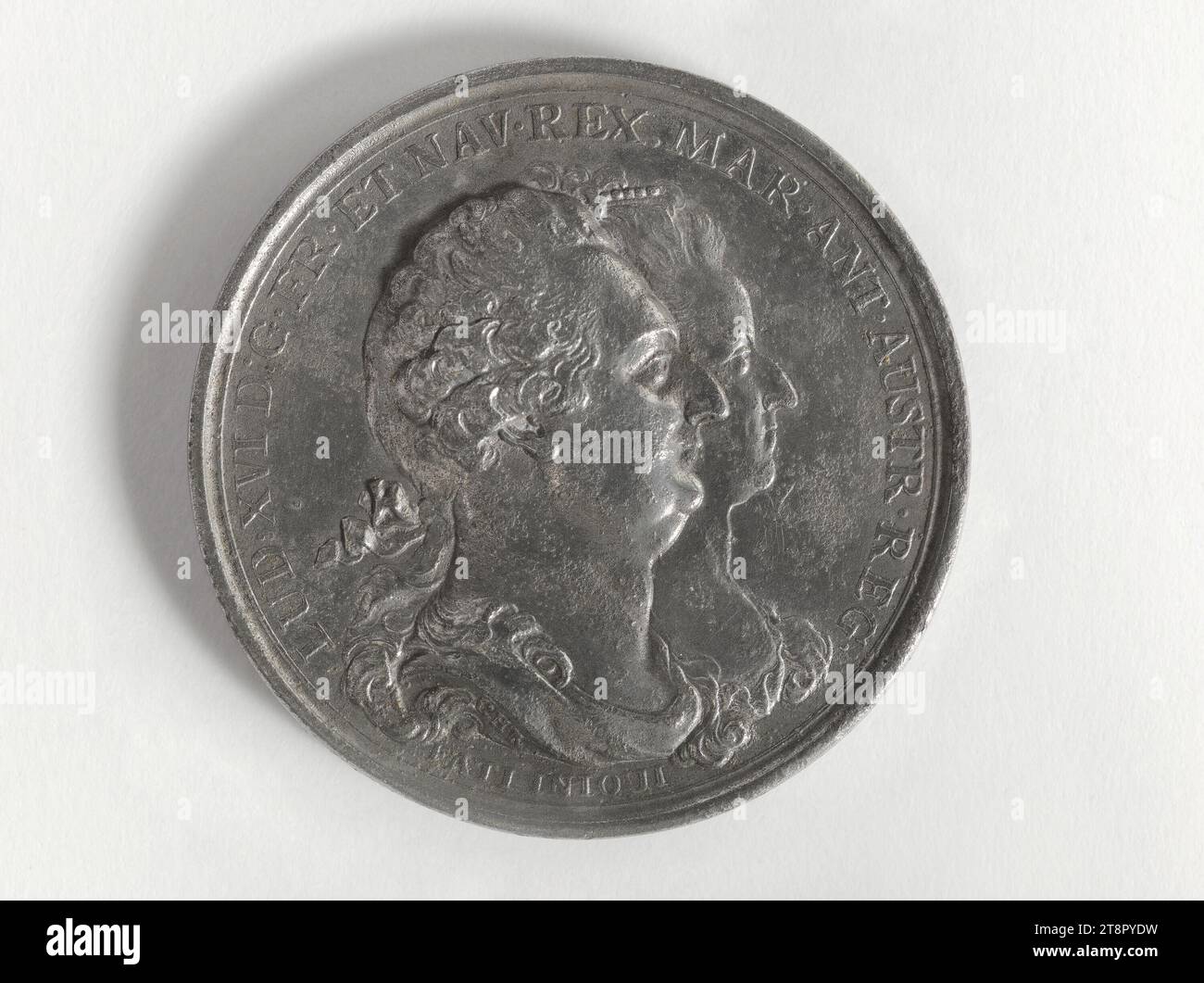 Farewell of Louis XVI to his family, January 20, 1793, Küchler, Conrad ...