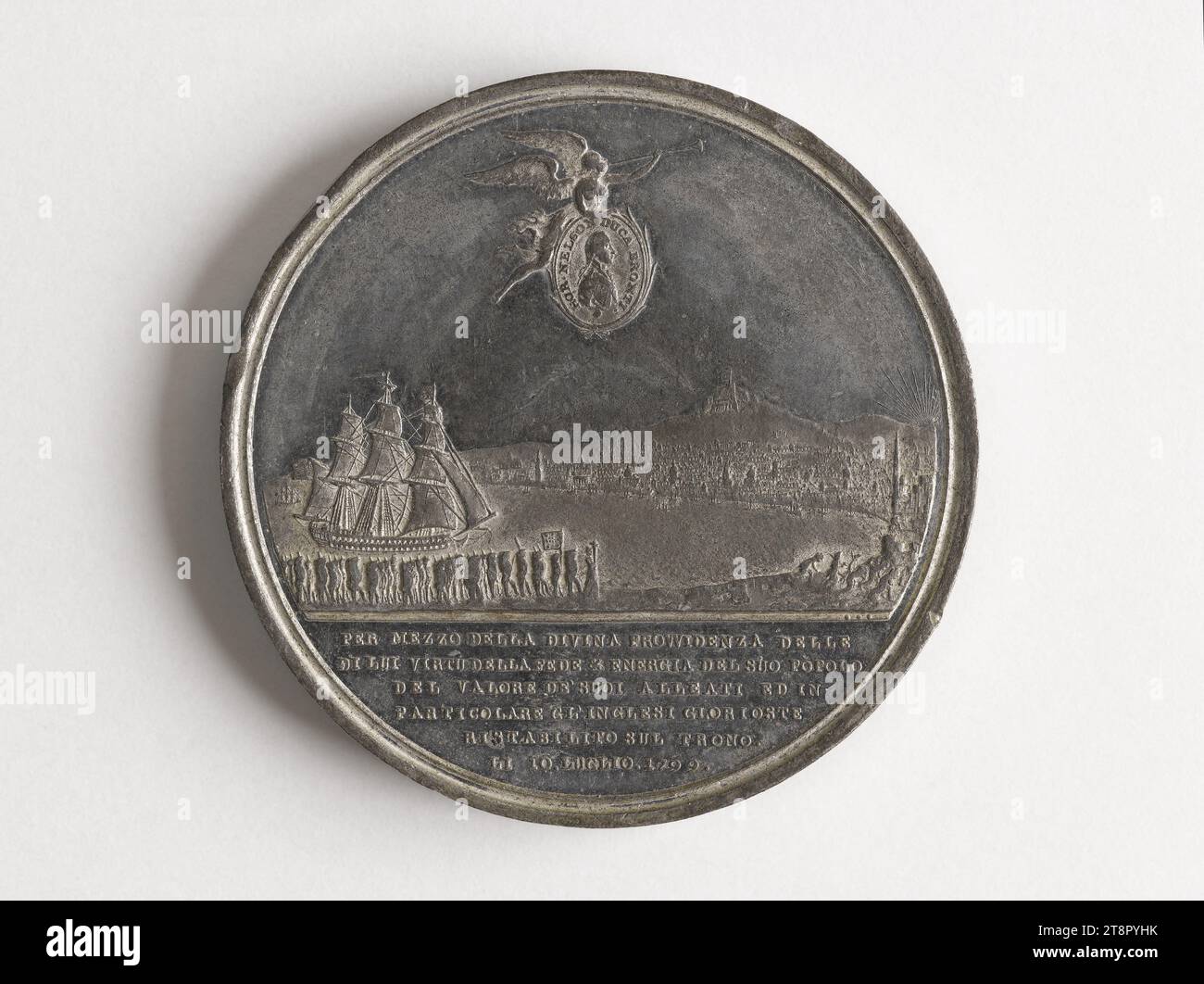 Ferdinand IV (1751-1825), King of the Two Sicilies (1759-1816), 1799 ...