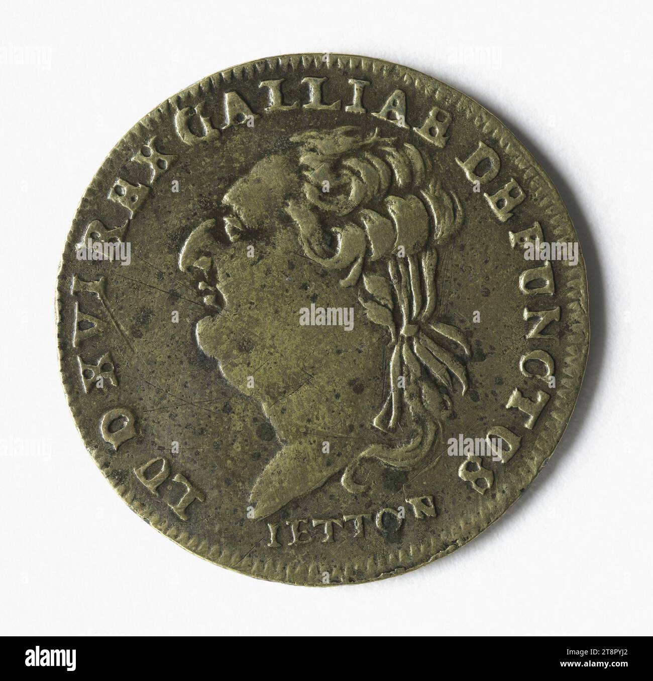 Death of Louis XVI, January 21, 1793, Lauer, Medal Engraver, Array ...