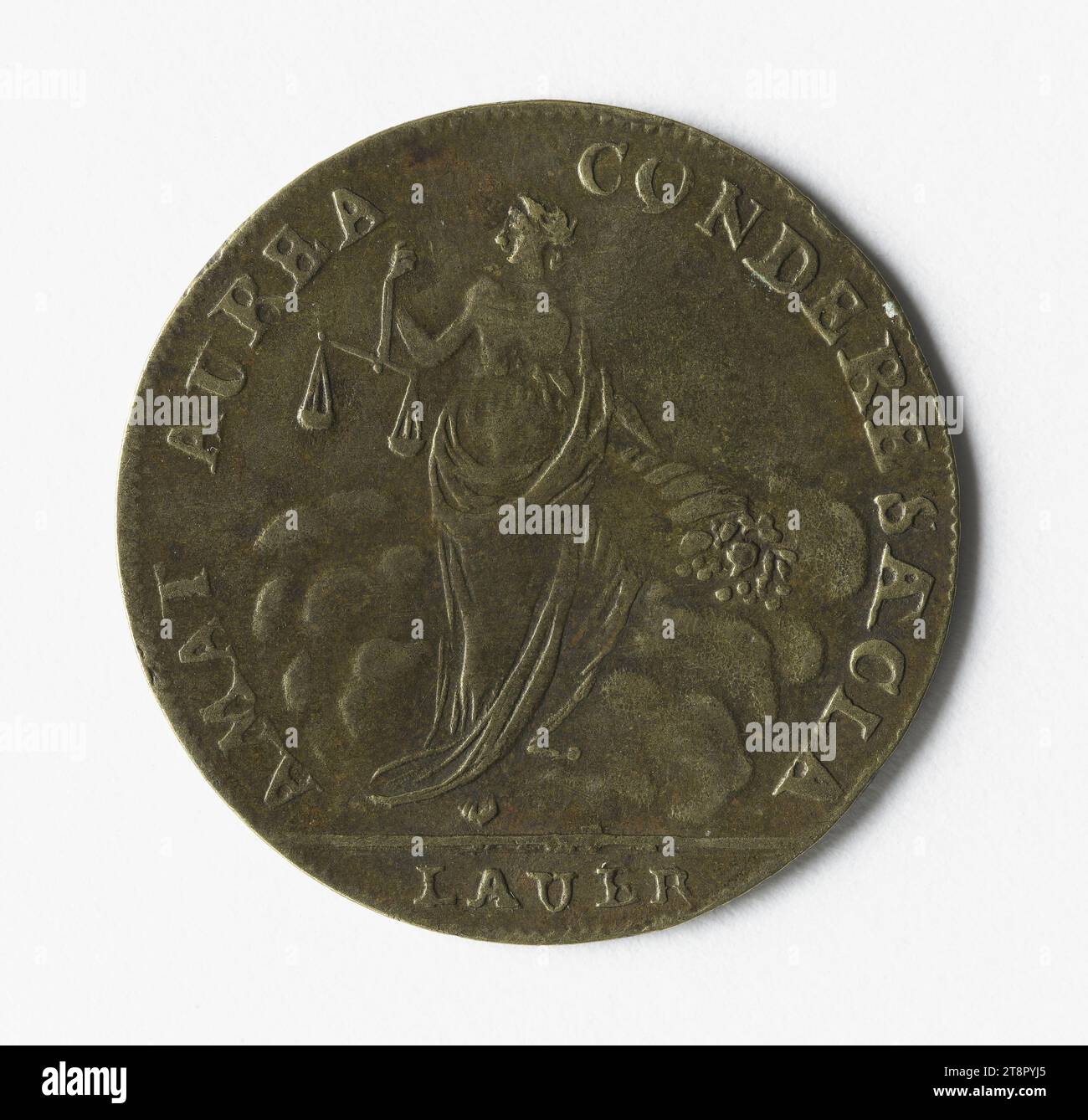 Death of Louis XVI, January 21, 1793, Lauer, Medal Engraver, Array ...