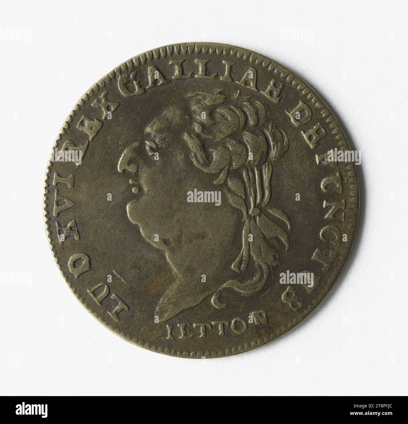 Death of Louis XVI, January 21, 1793, Lauer, Medal Engraver, Array ...