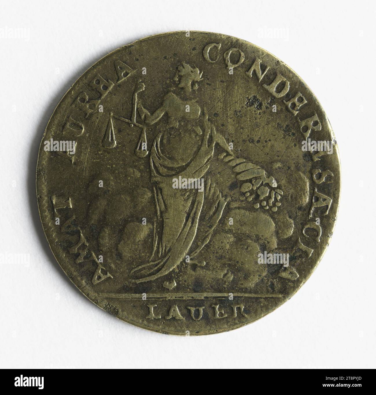 Death of Louis XVI, January 21, 1793, Lauer, Medal Engraver, Array ...