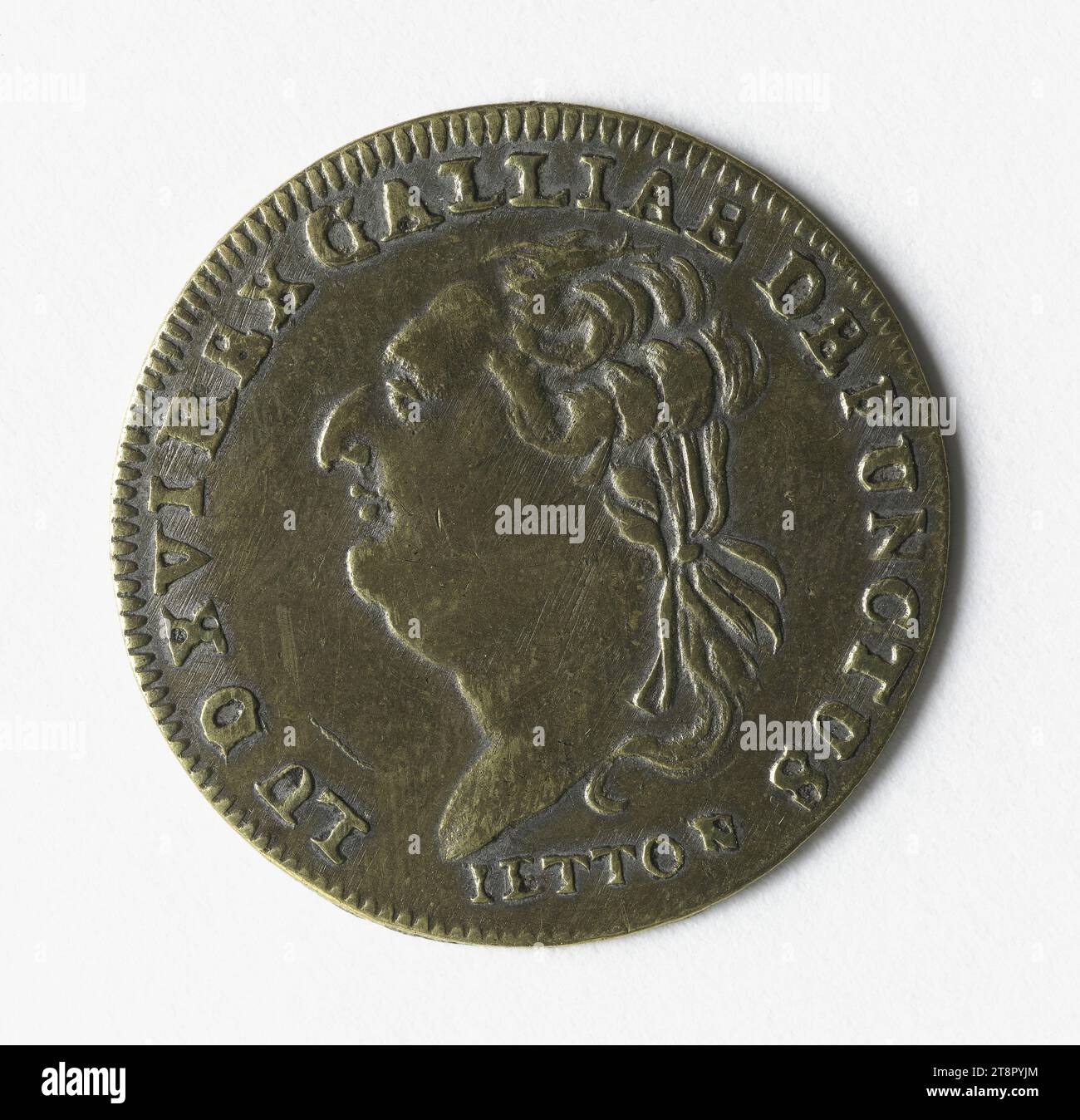 Death of Louis XVI, January 21, 1793, Lauer, Medal Engraver, Array ...