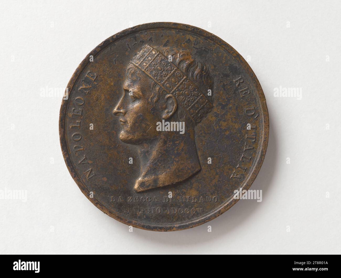 Napoleon, King of Italy, May 26, 1805, Manfredini, Luigi, Medal ...