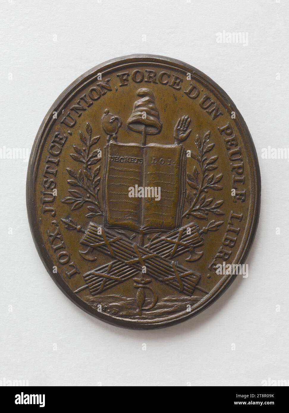 Medal of bailiff, 1793, Maurisset, Jean-Théodore, Engraver in medals ...