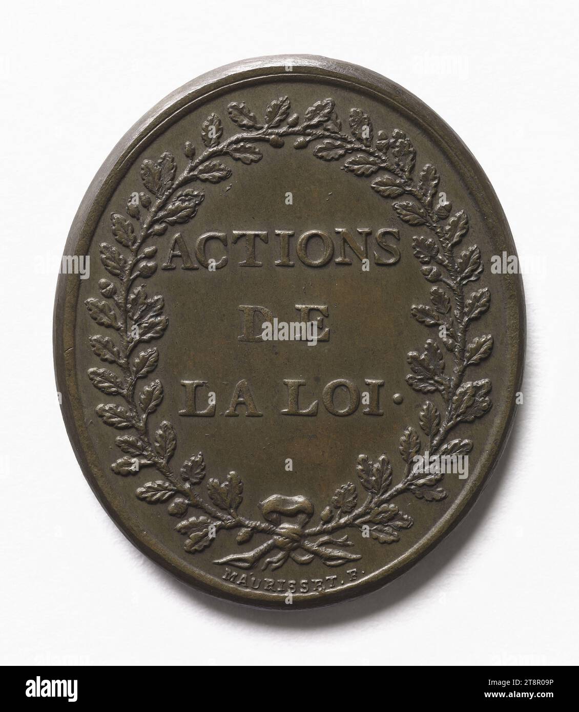 Medal of bailiff, 1793, Maurisset, Jean-Théodore, Medal Engraver, Array ...