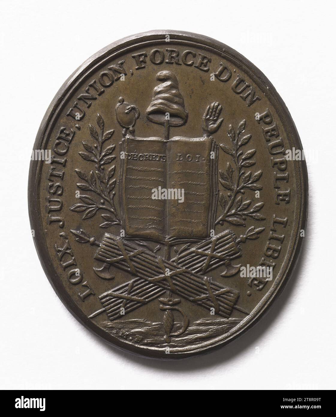 Medal of bailiff, 1793, Maurisset, Jean-Théodore, Engraver in medals ...