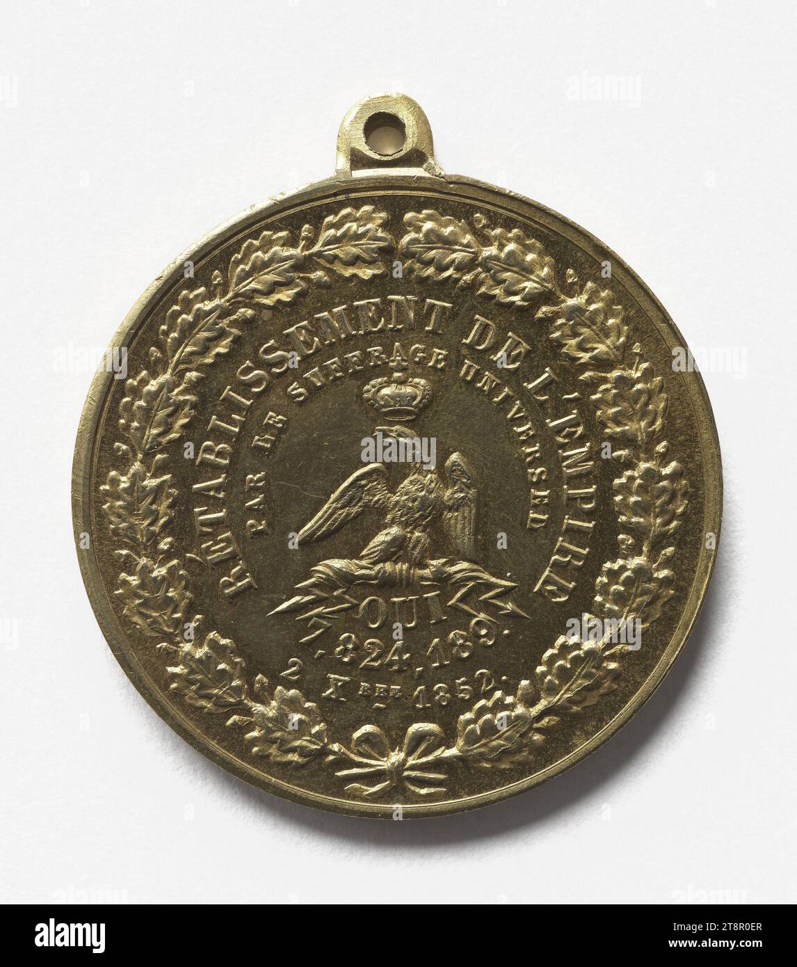 Napoleon III (1808-1873) proclaimed emperor, December 2, 1852, Robineau ...