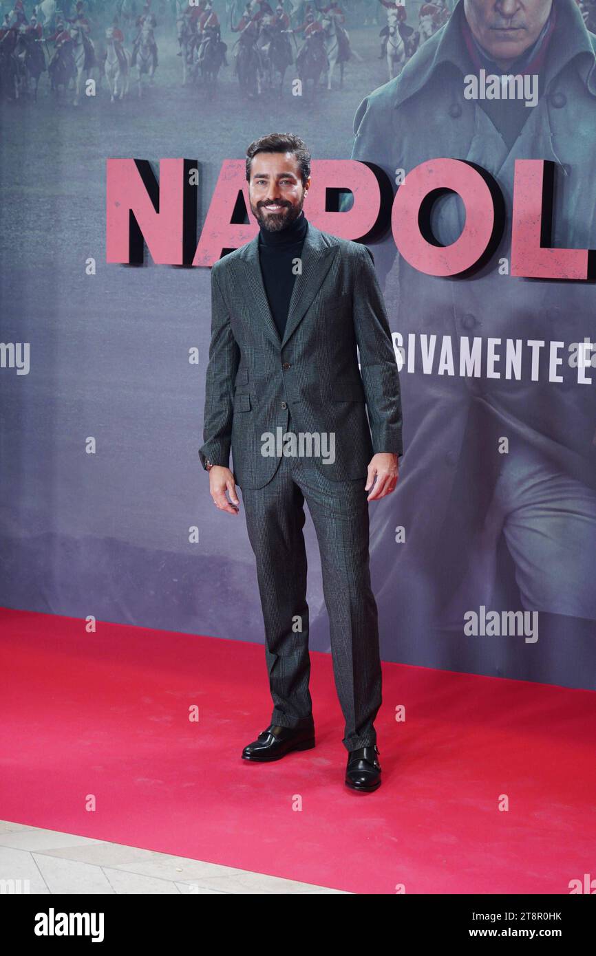 Madrid, Spain. 20th Nov, 2023. at photocall for premiere film Napoleon ...