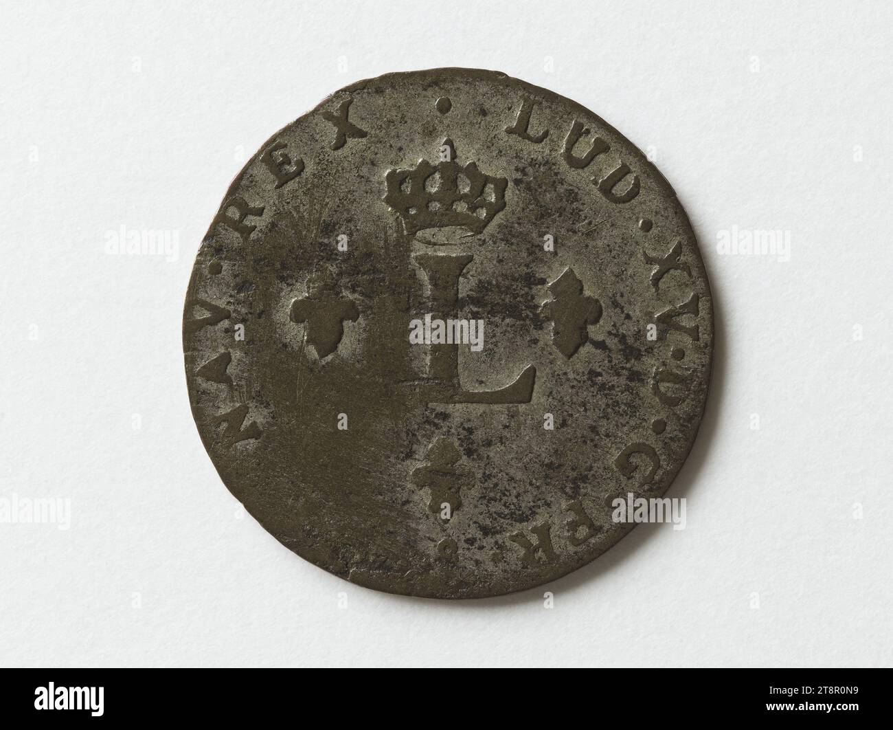 Double sol de Louis XV, 1739, Roettiers, Joseph Charles, Graveur en ...