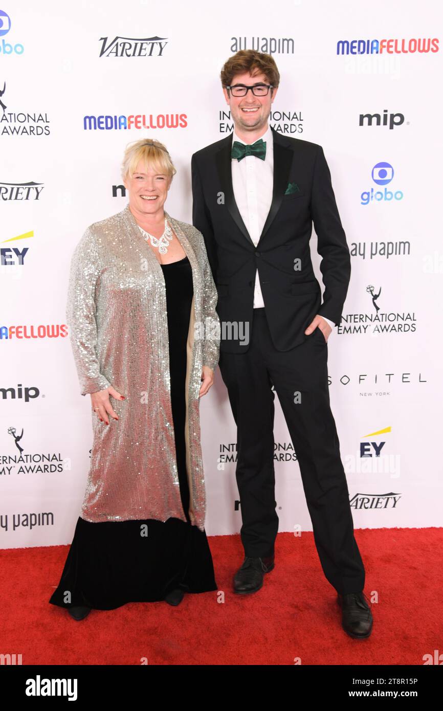 New York, USA. 20th Nov, 2023. Sue Vertue and Tom Moran attending the ...