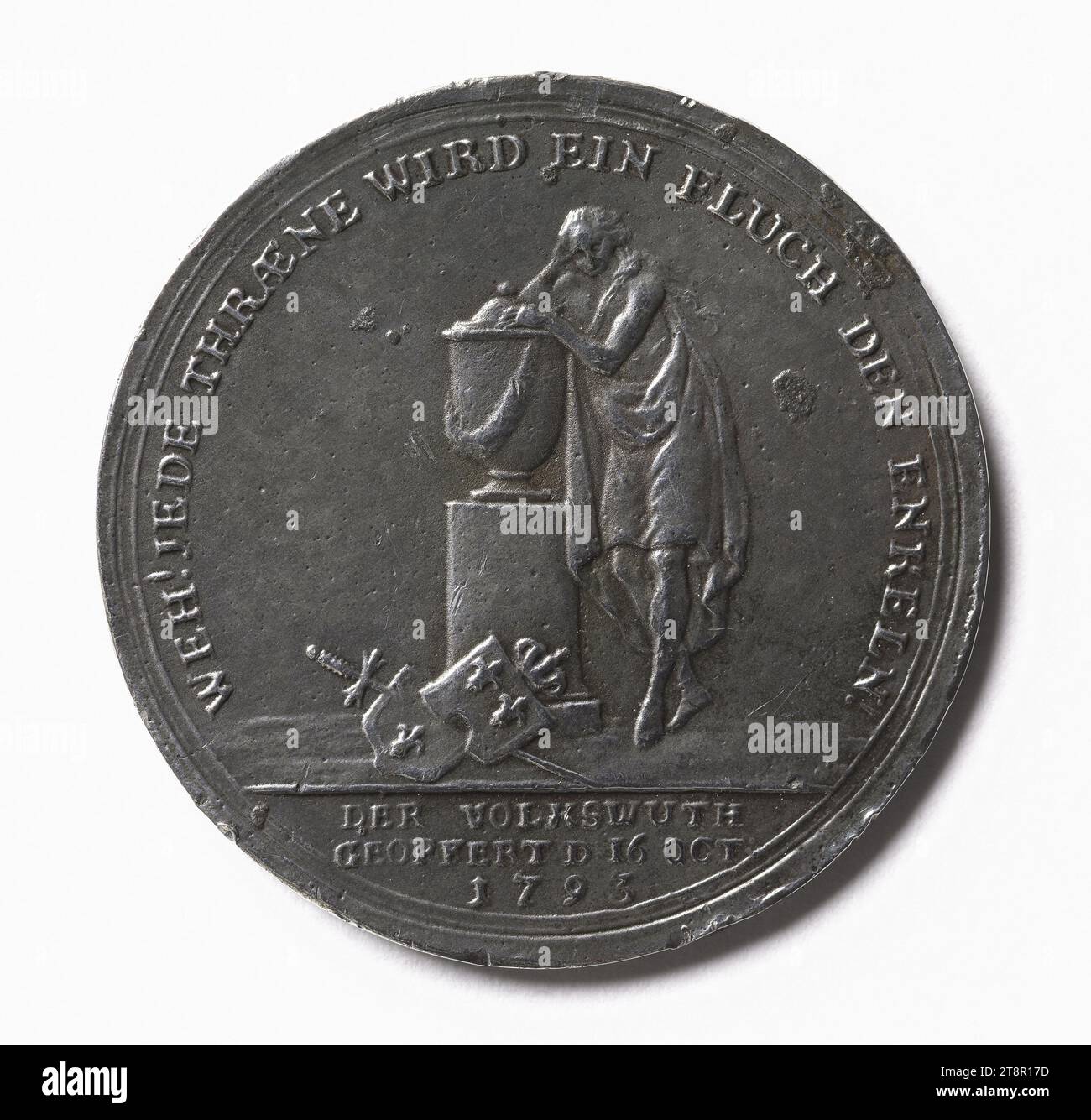 Marie-Antoinette, October 16, 1793, Stierle, Johann-Jacob-Gottfried ...