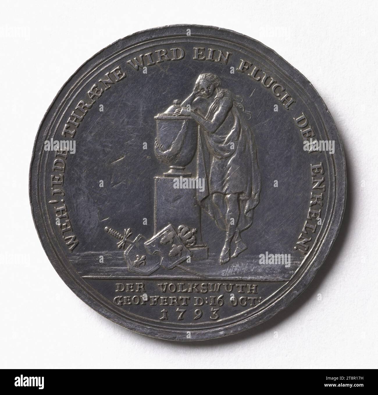 Marie-Antoinette, October 16, 1793, Stierle, Johann-Jacob-Gottfried ...