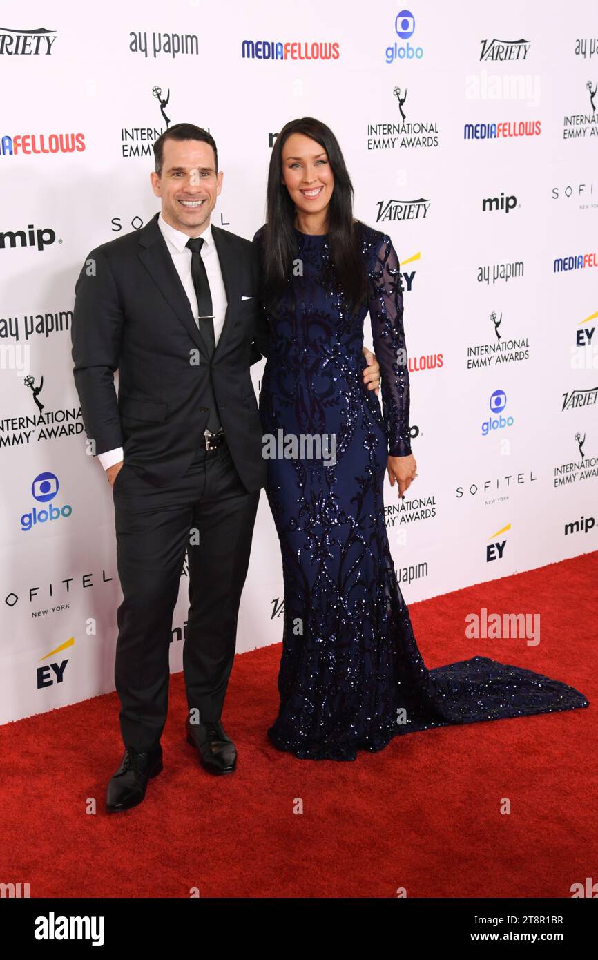 New York, USA. 20th Nov, 2023. Phil Breslin and Brianna Lyons attending ...
