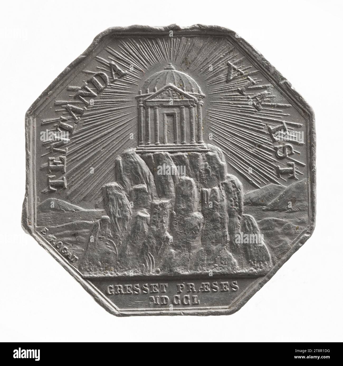 Académie d'Amiens, 18th century, 18th century, Numismatic, Token ...