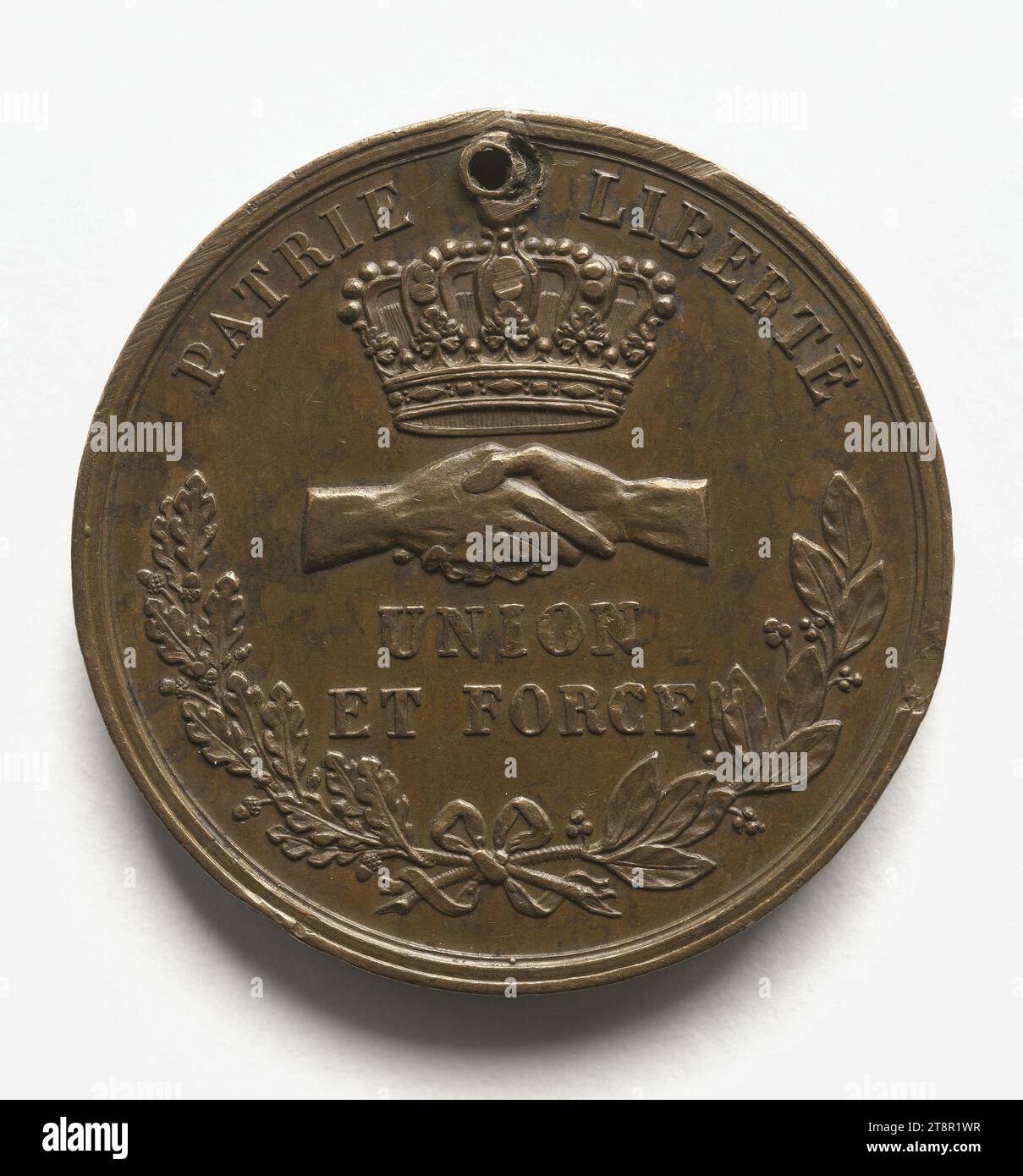 Anniversary of the 30th of July 1830, national holiday in Nantes, 1851 ...