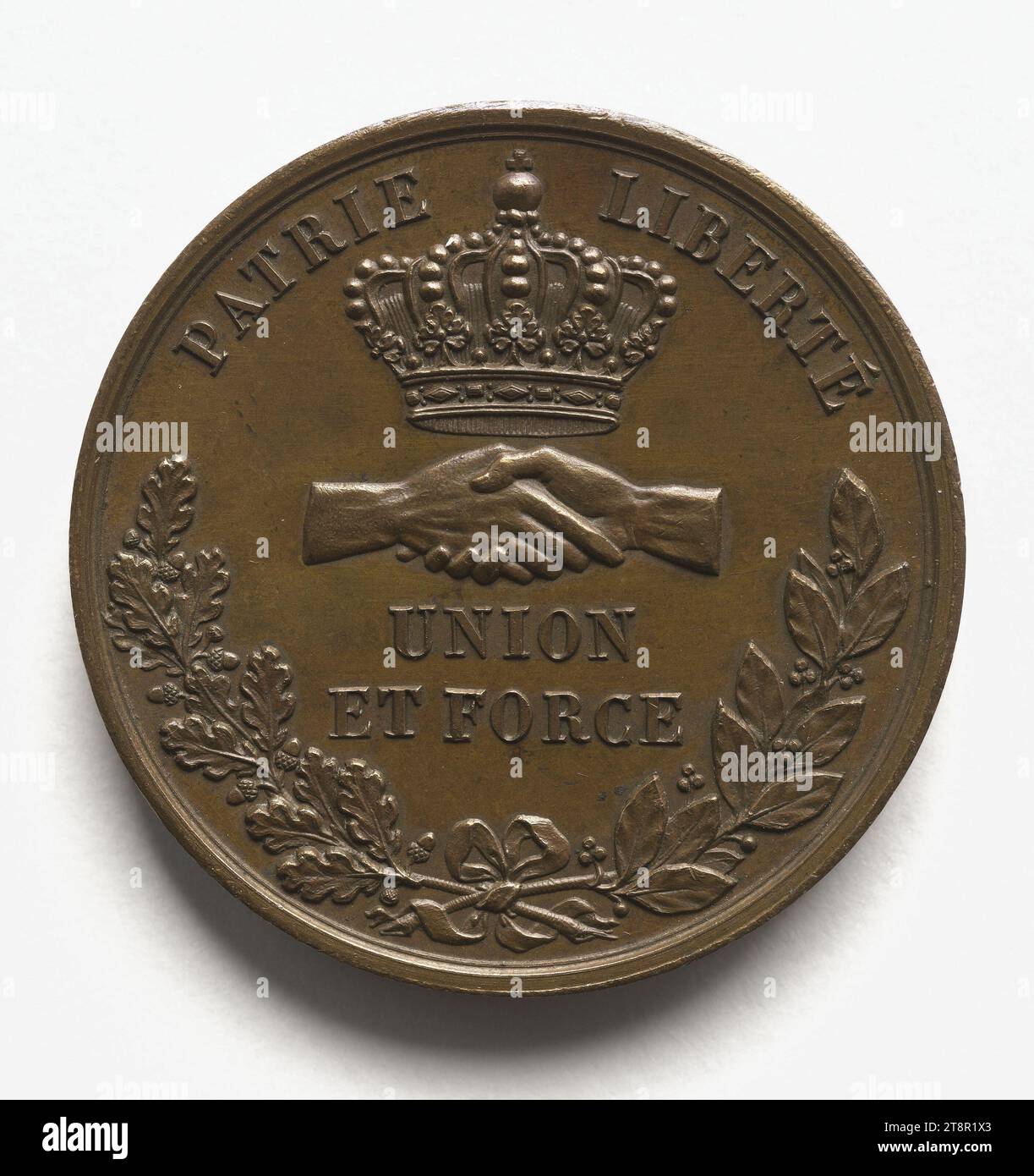 Anniversary of the 30th of July 1830, national holiday in Nantes, 1851 ...