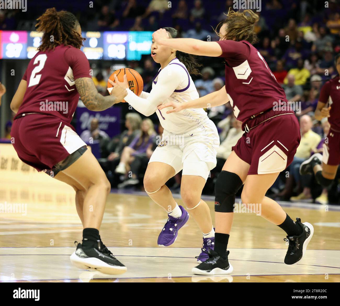Baton Rouge, USA. 20th Nov, 2023. LSU Lady Tigers guard Angelica Velez ...