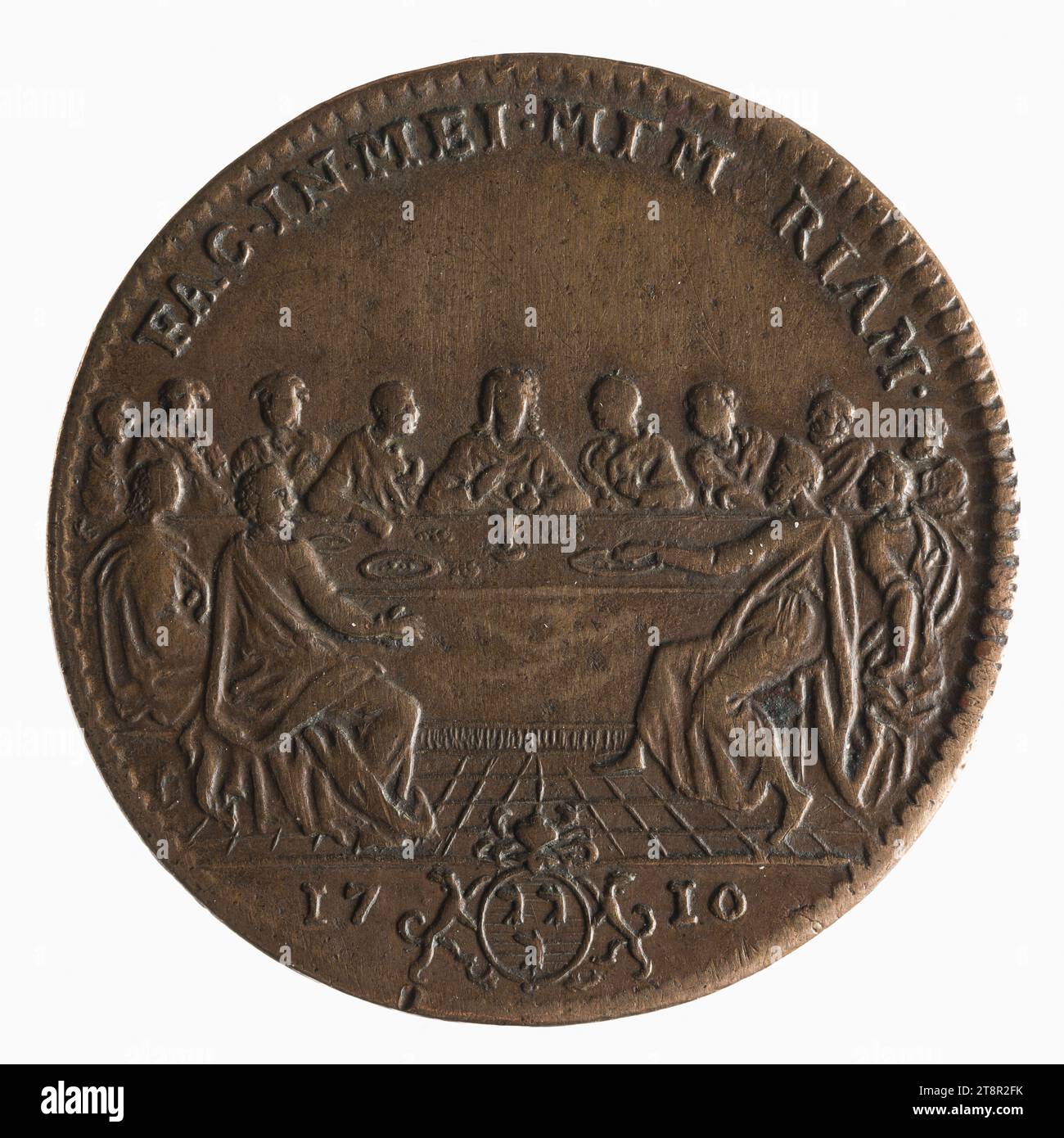 Sainte-Madeleine-en-la-Cité, 1710, In 1710, 18th century, Numismatic ...
