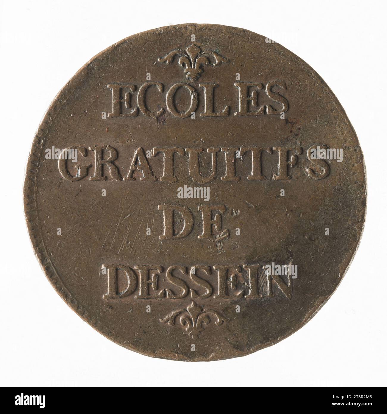 Attendance prize of the free schools of drawing, 19th century ...