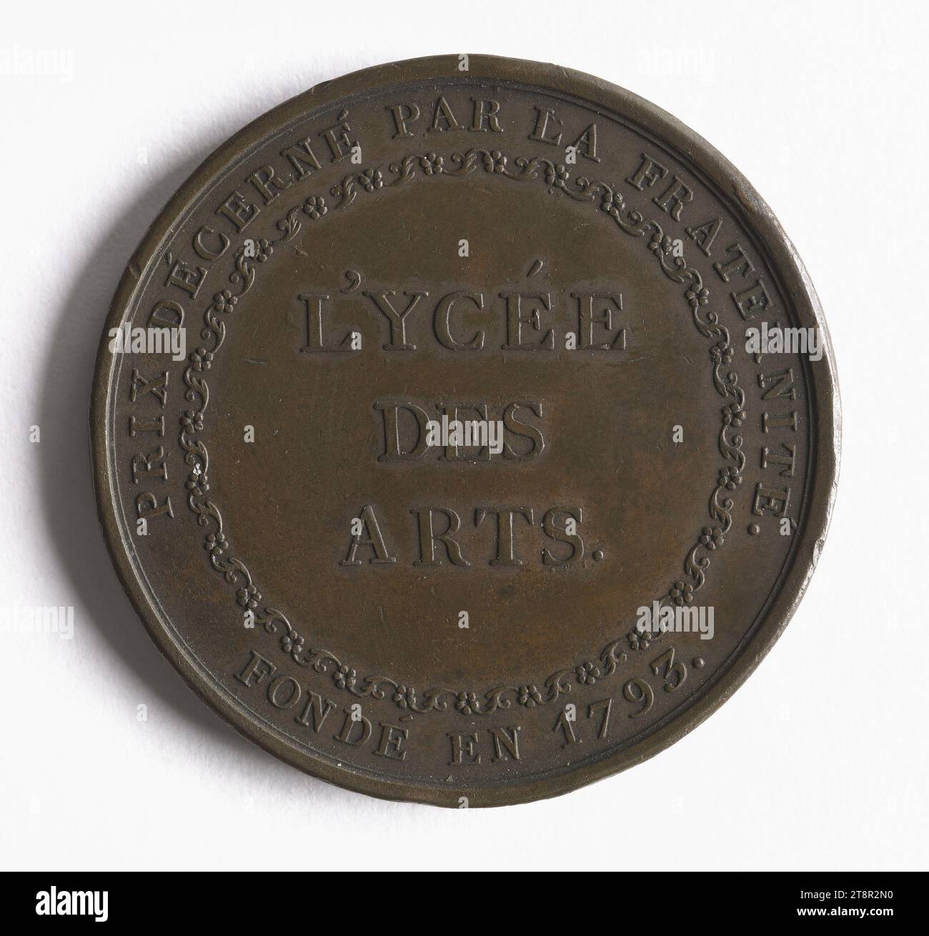 Prize awarded by the fraternity of arts, founded in 1793, Array ...