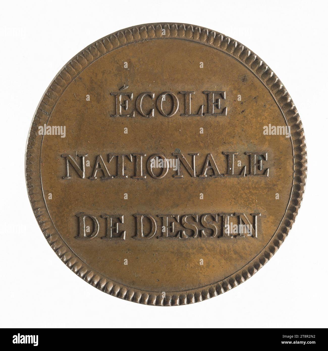 Attendance prize in figure of the National School of Drawing, 19th ...