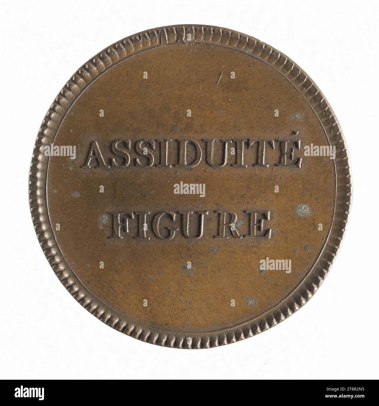 Prize of attendance in figure of the National School of Drawing, 19th ...