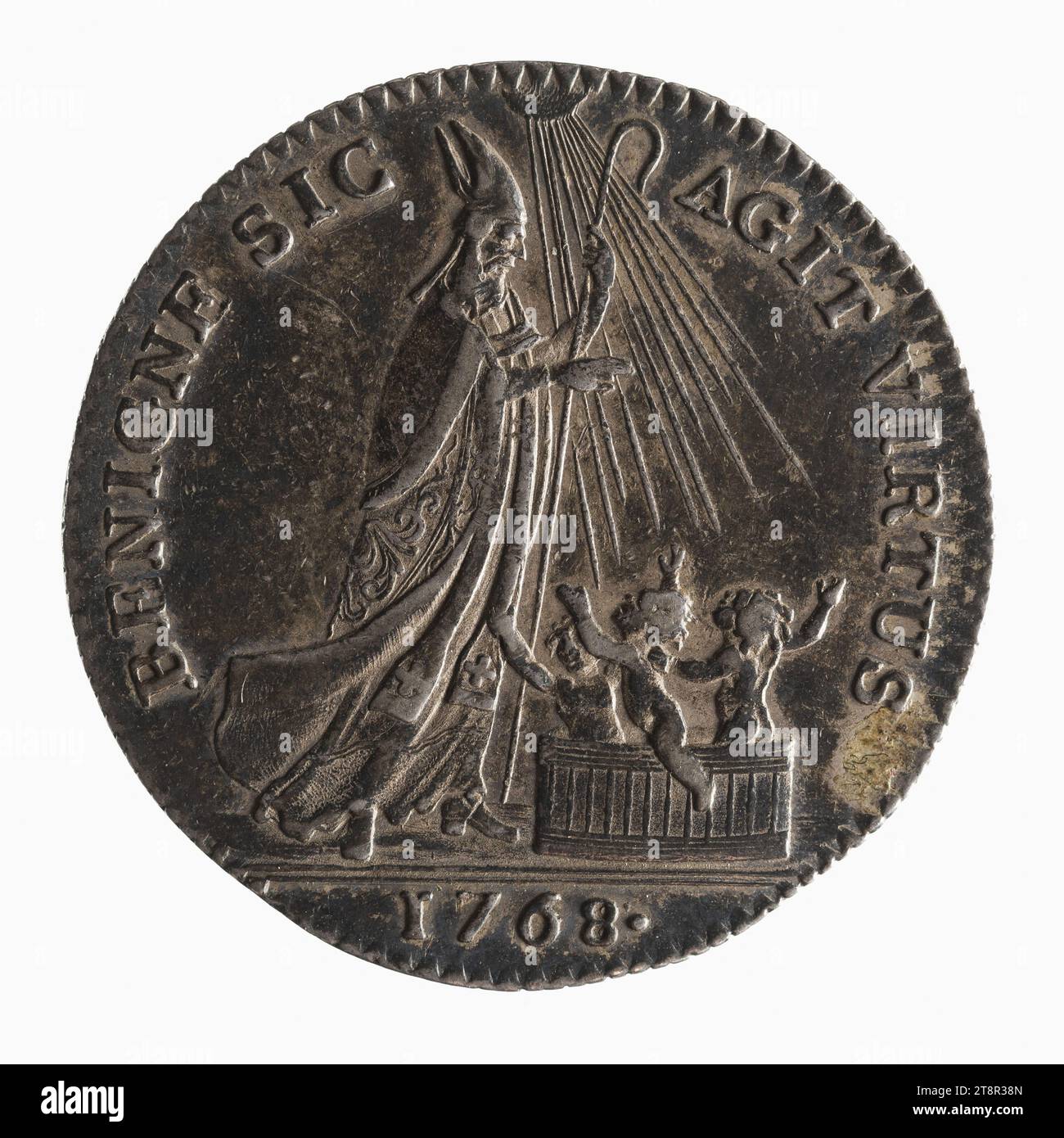 Silver dimensions coin Cut Out Stock Images & Pictures - Alamy