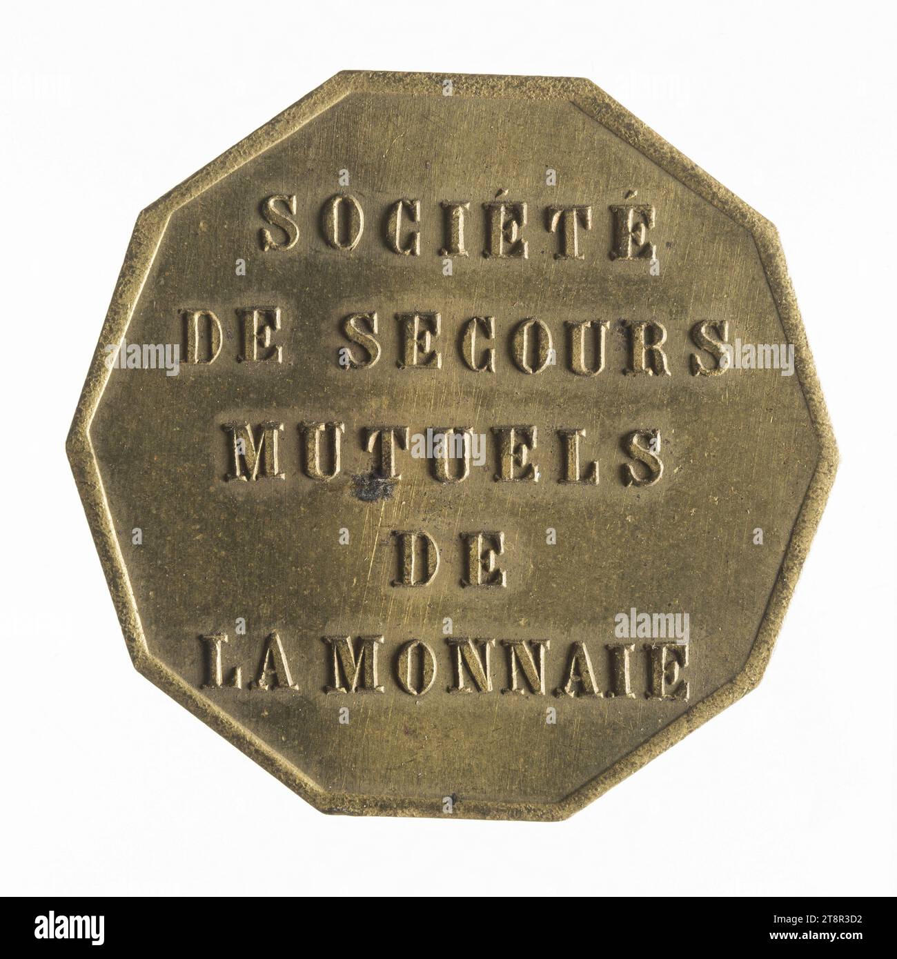 Republican honorary decoration, 19th century, Numismatic, Token, Copper ...