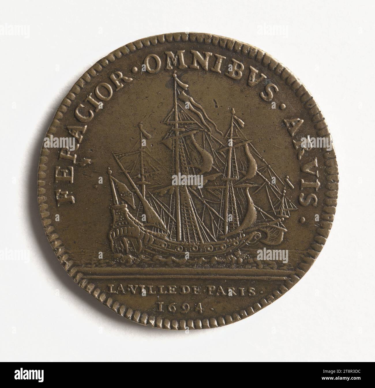 Municipal Series, 1694, In 1694, Numismatic, Coin, Copper, Dimensions ...