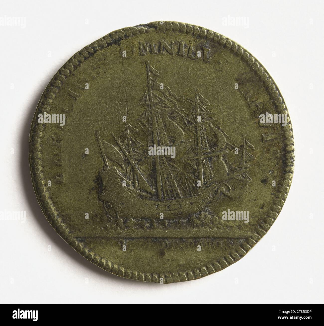 Municipal Series, 1694, In 1694, Numismatic, Token (numismatic), Brass ...