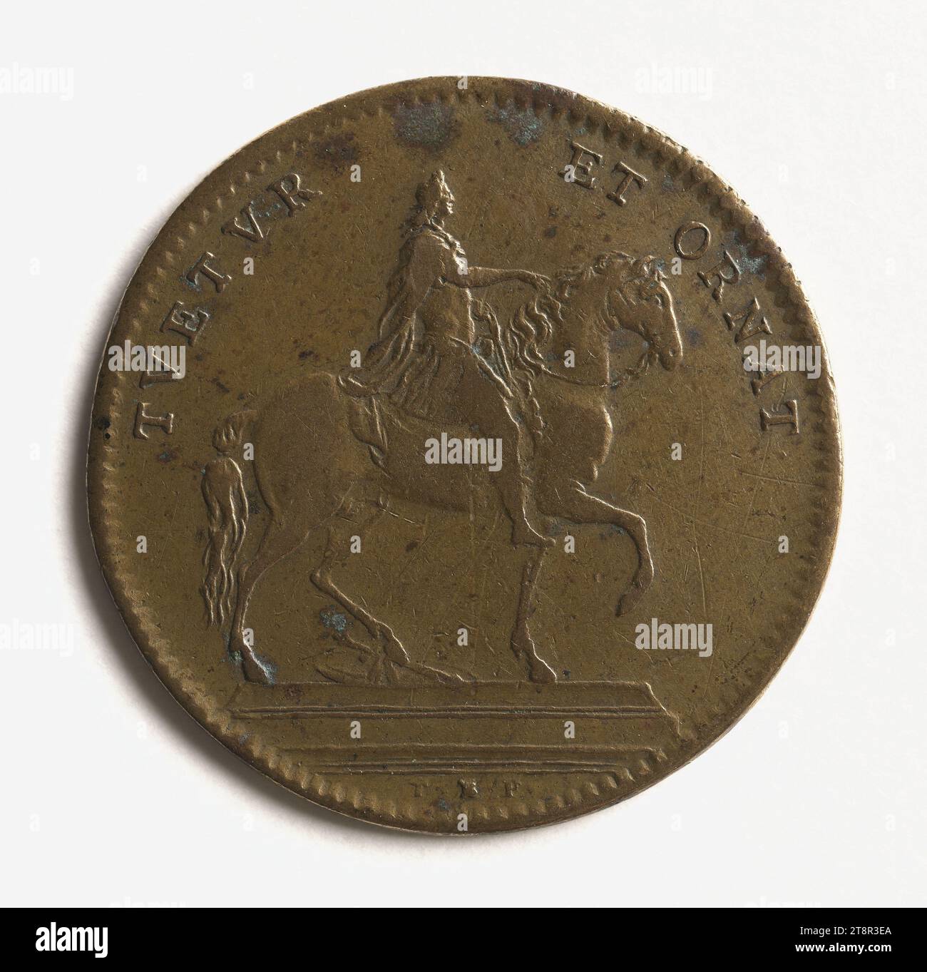 Municipal series, Louis XIV, Numismatic, Token (numismatic), Copper ...