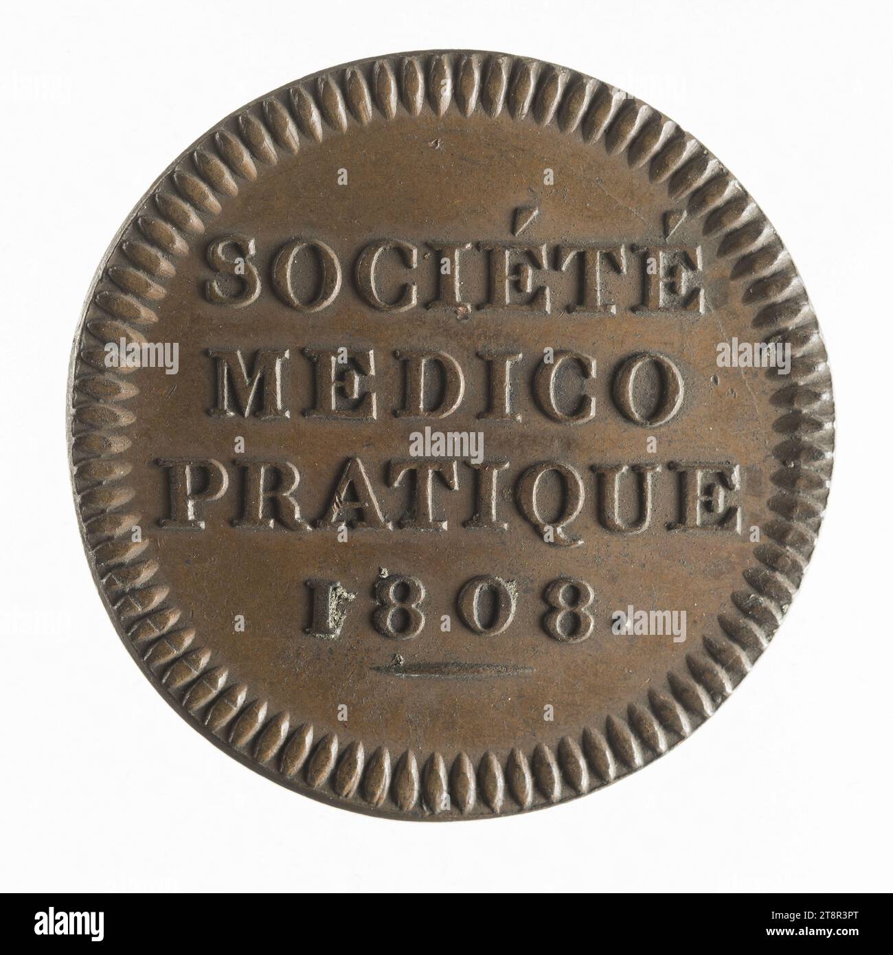 Medical-practical society, 1808, In 1808, Numismatic, Token (numismatic ...