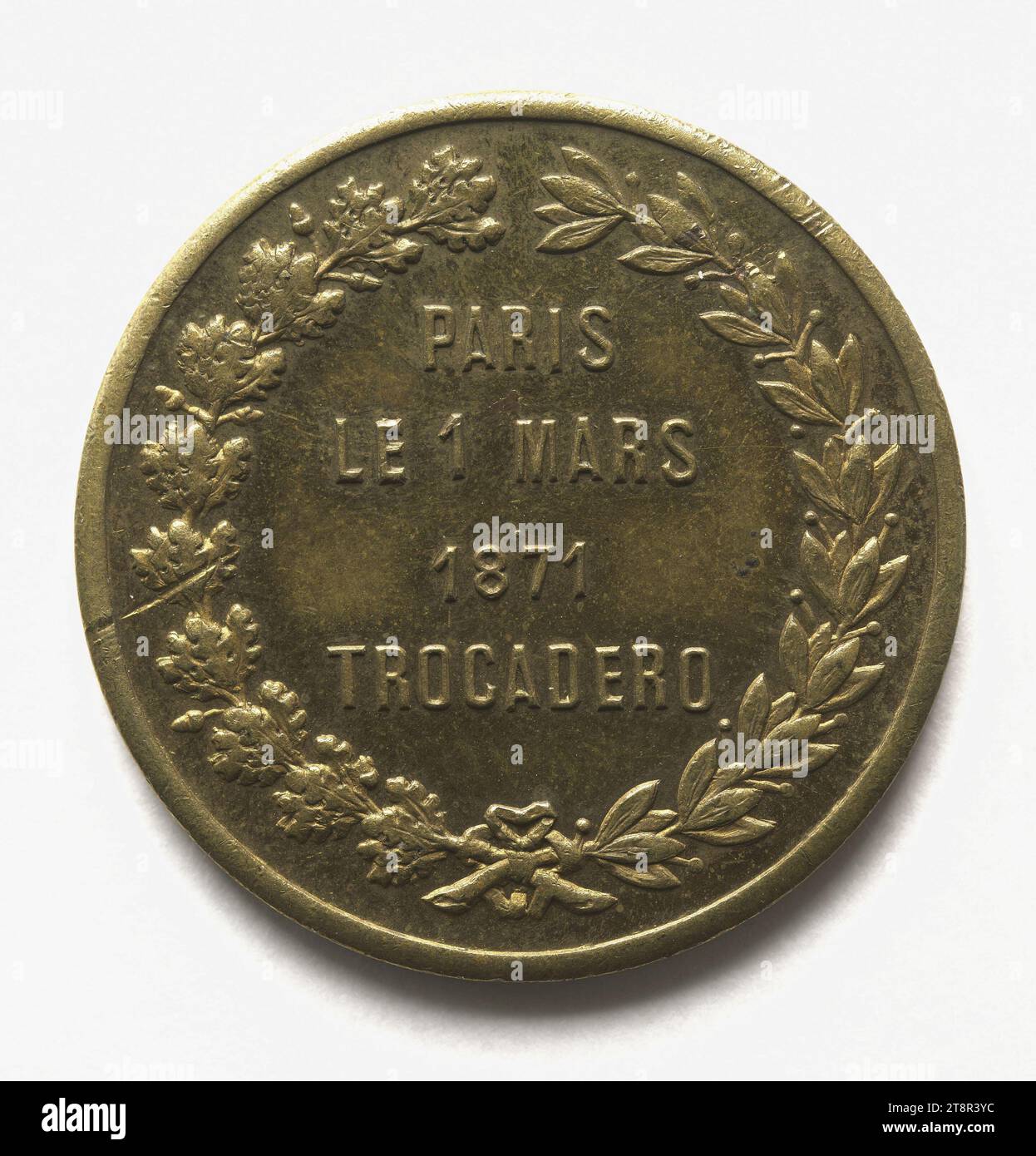 Entrance of the regiment n°80 of the Hessian Fusiliers in Paris, March ...