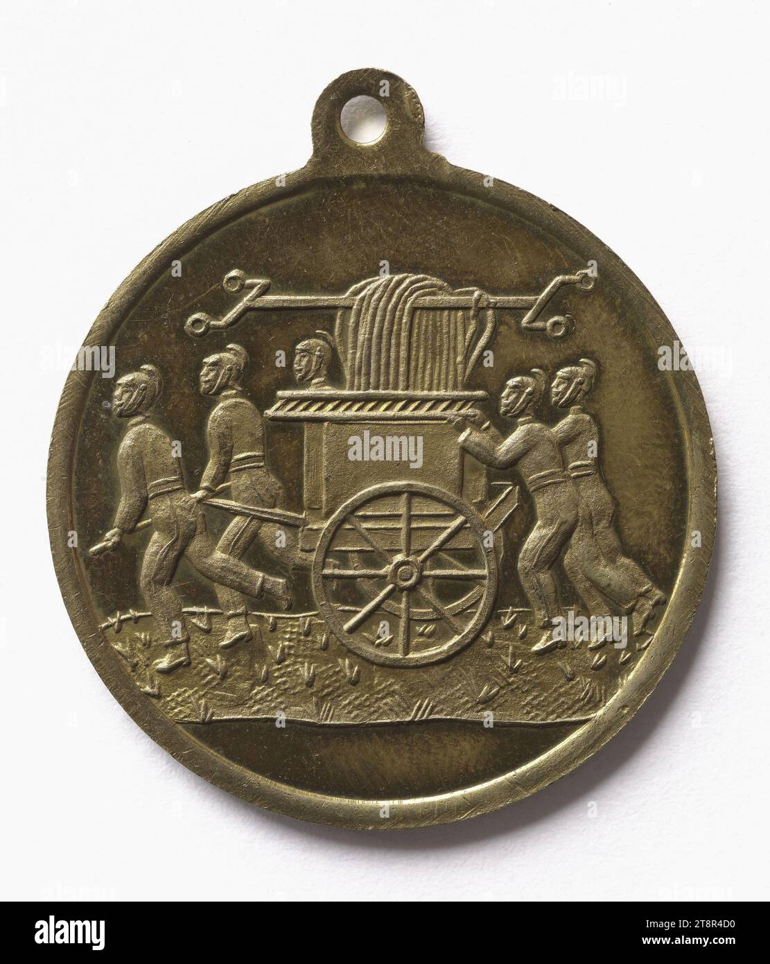 Souvenir of the great fire pump and music competition in Saint-Germain ...