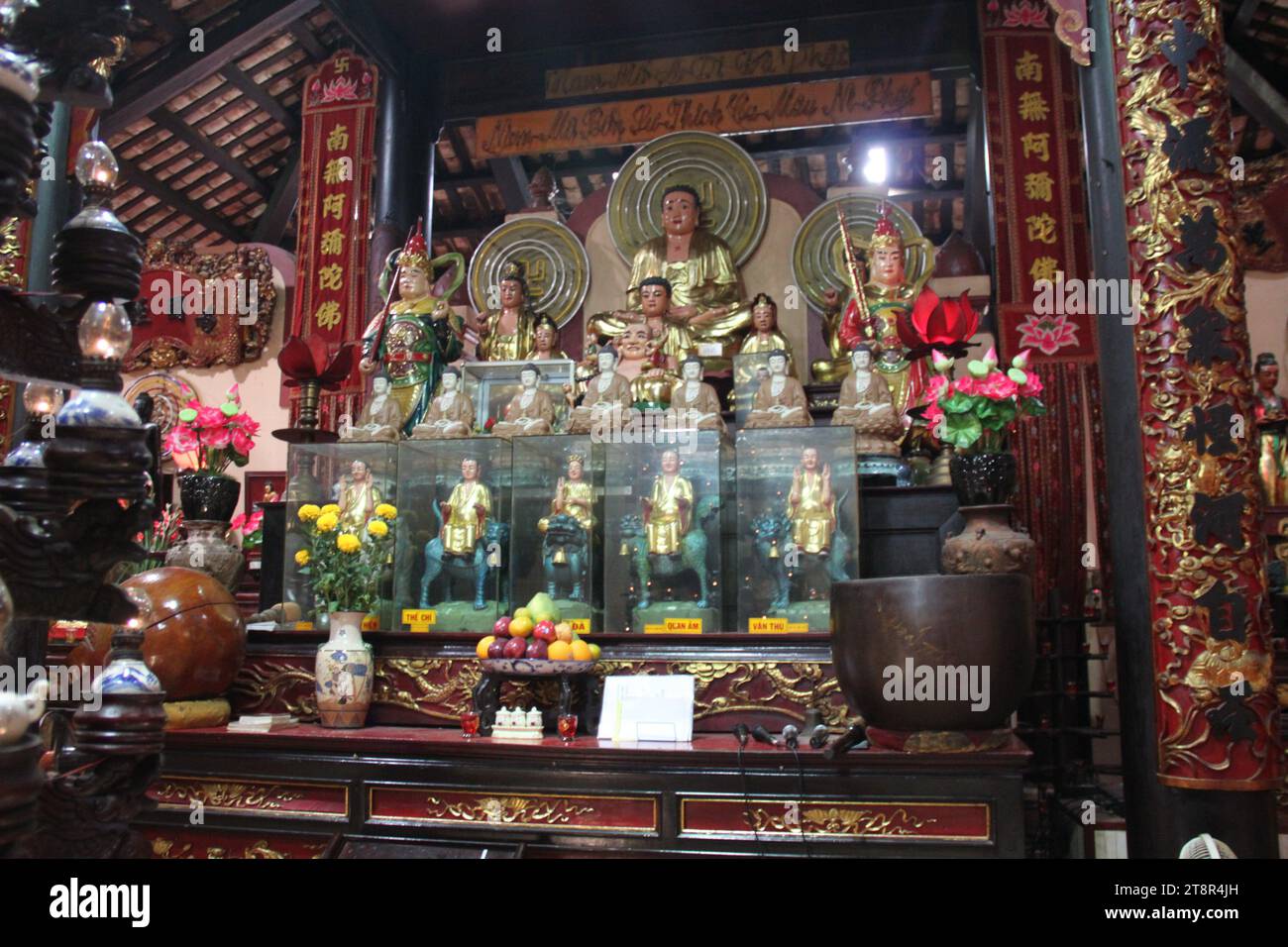 Phung Son Pagoda, Cholon, Ho Chi Minh City/Saigon, Vietnam Stock Photo ...