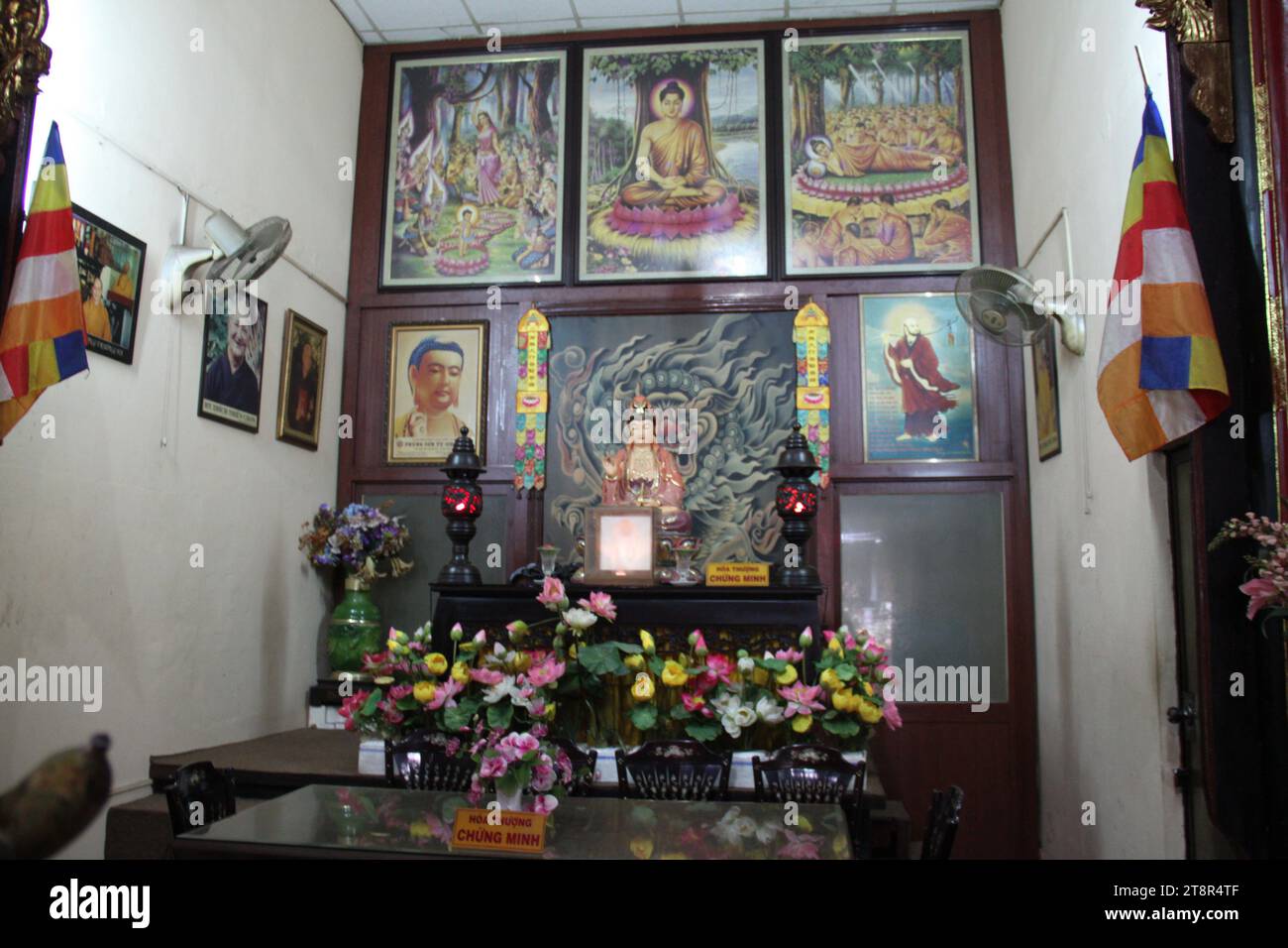 Phung Son Pagoda, Cholon, Ho Chi Minh City/Saigon, Vietnam Stock Photo ...