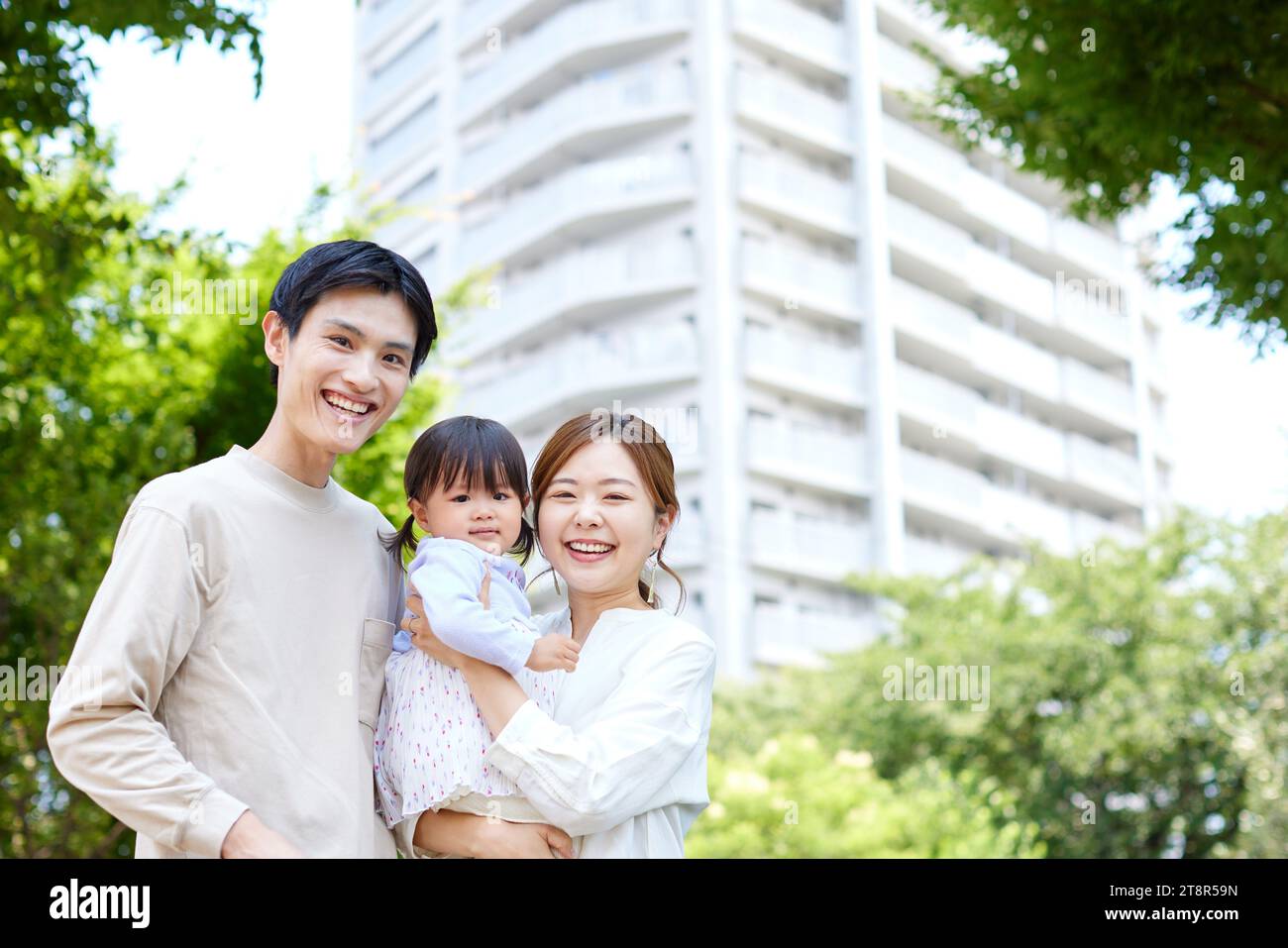 Japanese family portrait Stock Photo - Alamy