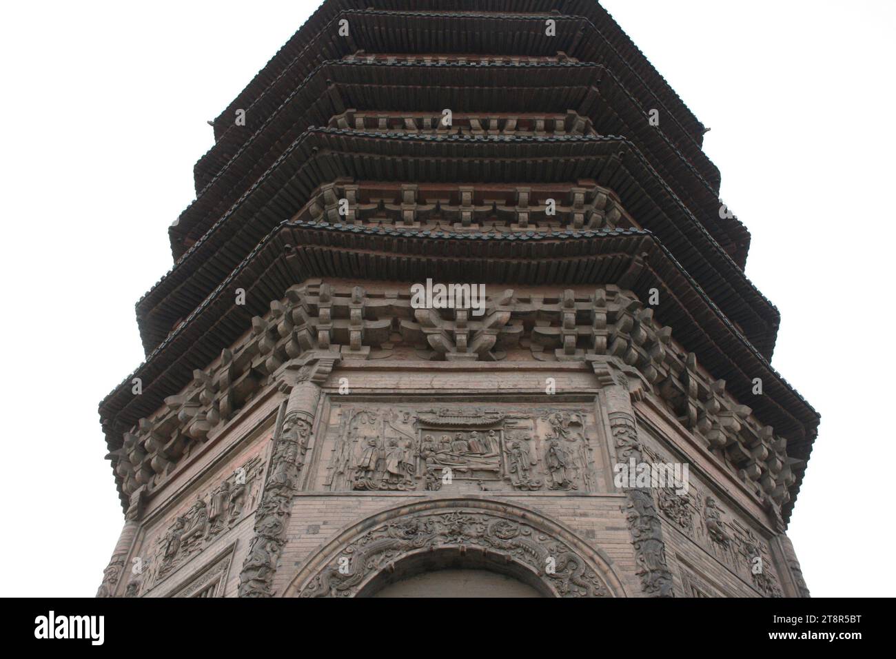 1450s Ming Rebuild of Wenfeng Pagoda, Anyang, 10th century, rebuilt in ...